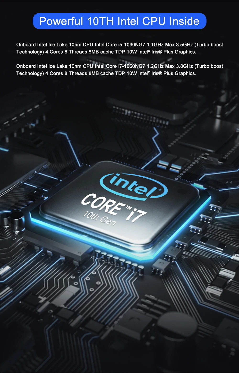Mini PC with Intel Core I5/i7 - Portable Linux Machine