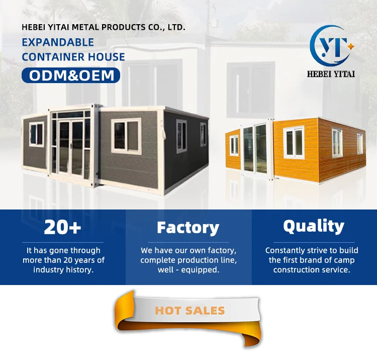 Steel Structure Expandable Containers House 20 Ft 40 Ft 3 Bedrooms Luxury Collapsible Expanding ...