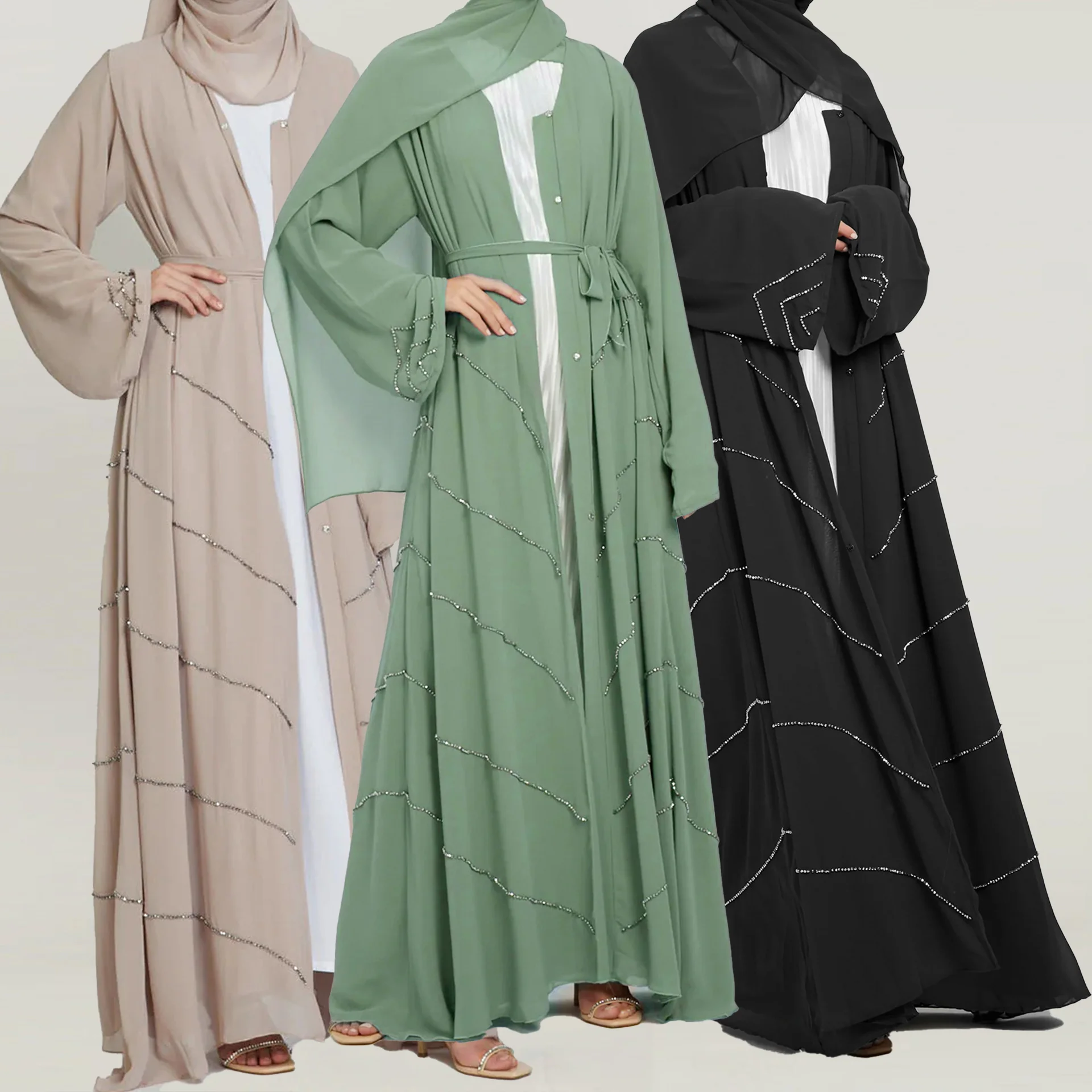 Wholesale Turkey Modest Dubai EID Robe Sale Abaya Online