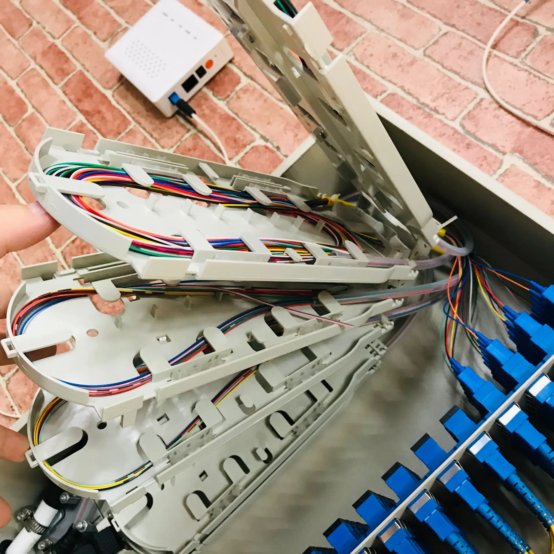 24f/48f/72f FTTH Wall Mount Fiber Metal ODF - Durable & Efficient