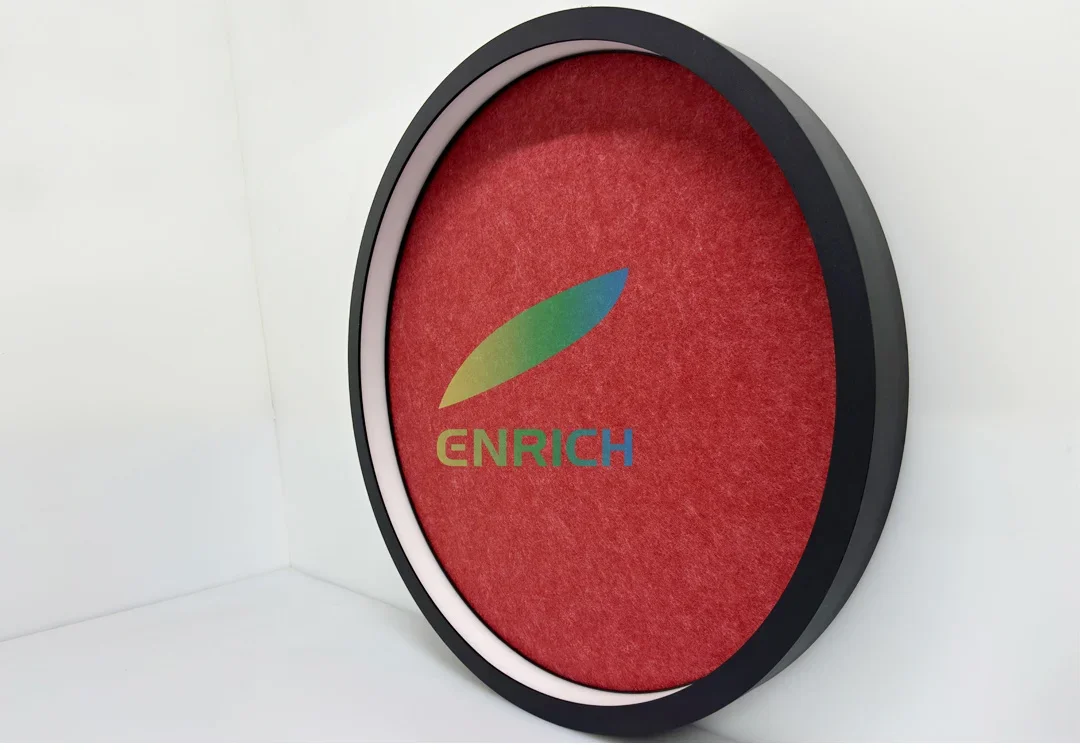 Inner Emitting Acoustic Round Circle Led Pendant Light - Buy Acoustic ...