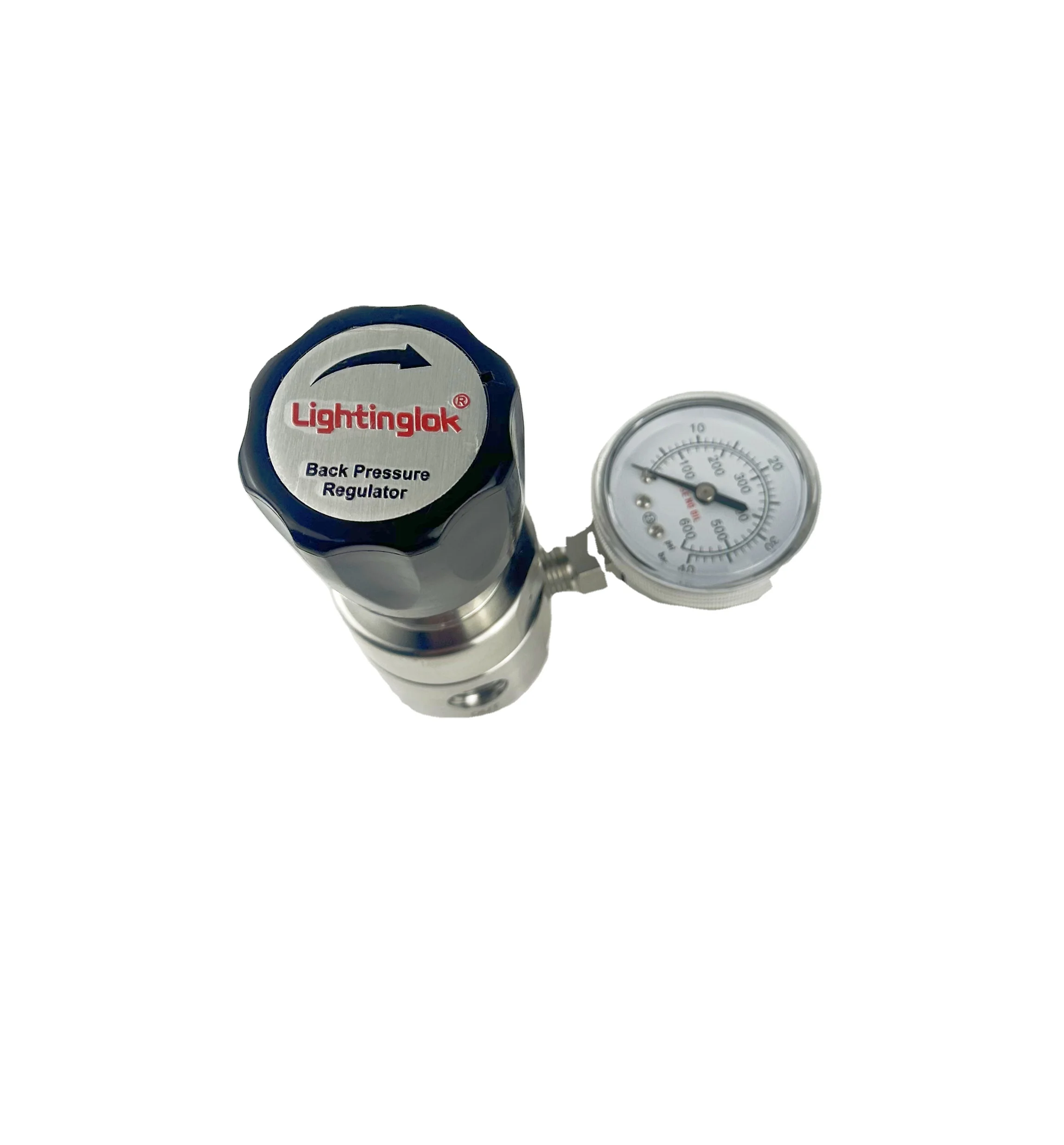 Lightinglok R72 Stainless Steel 316L Spring-loaded Single-stage Back ...