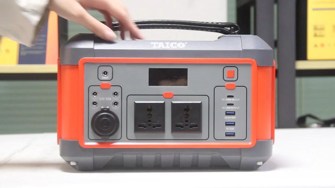 Factory Energy Portable Solar Generator 500w Home Use Solar Power ...