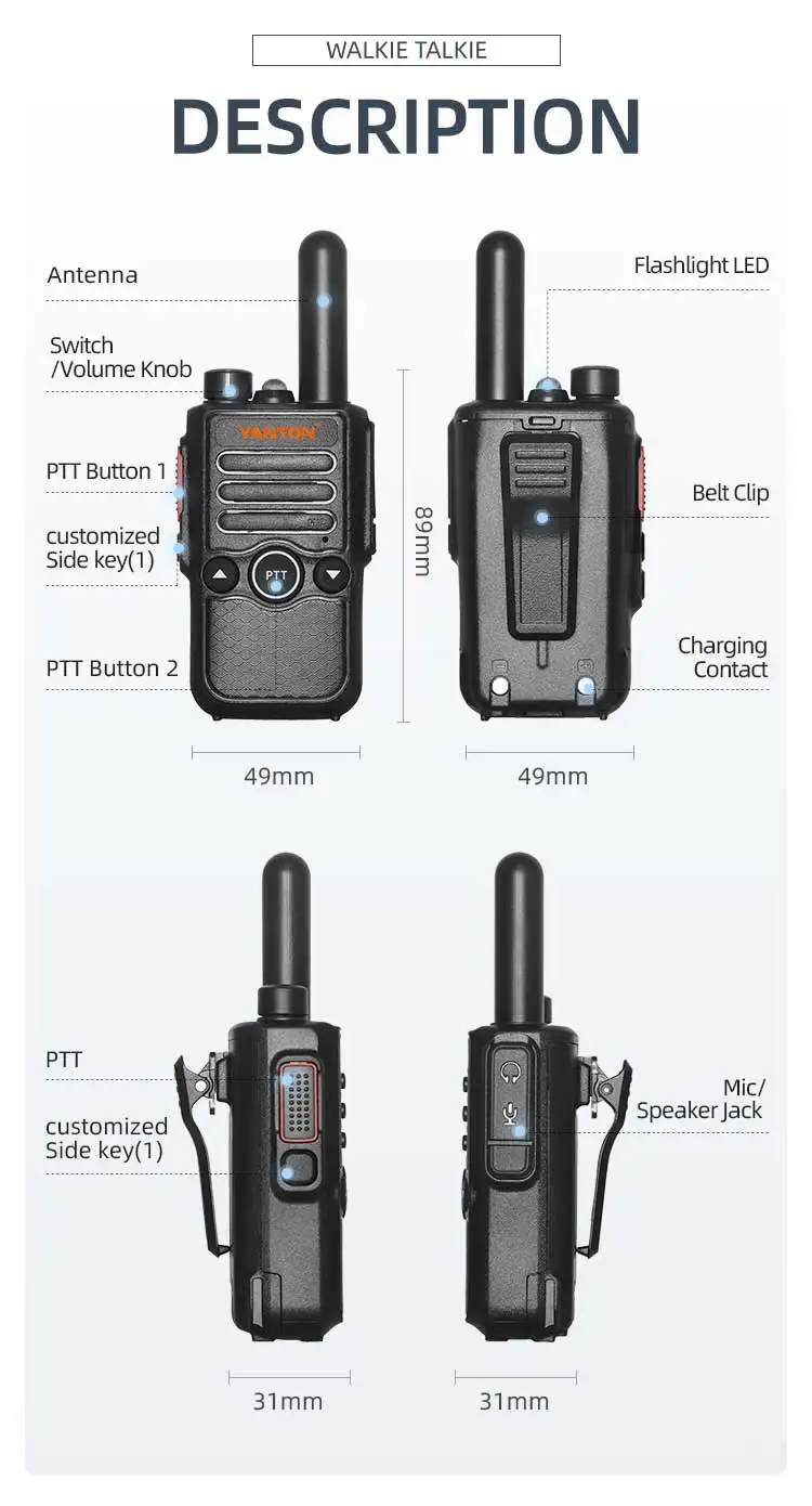 Factory Directly Wireless 2 Way Radio T-S6 Communication| Alibaba.com