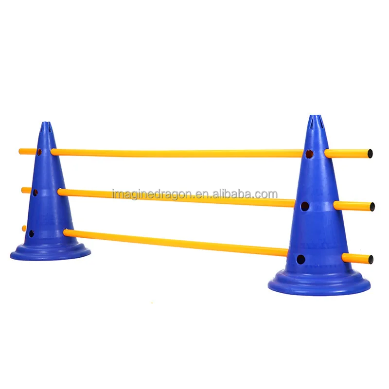 Hollow With Hole Soccer Training Equipment 20 Inch 50cm Height Agility ...