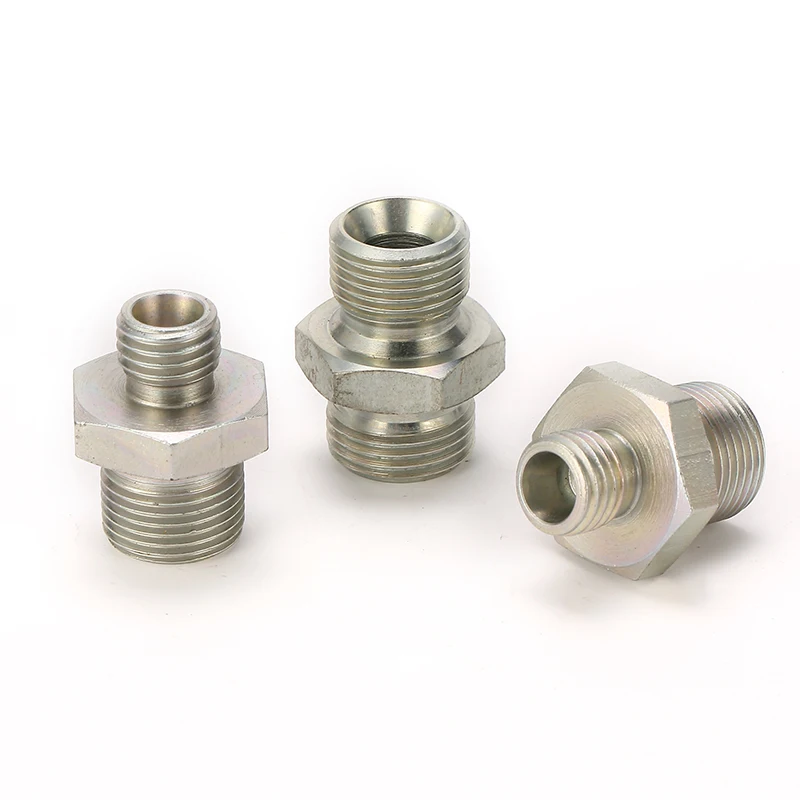 1CB 1DB Hydraulic Adapter BSP Thread 60 Degree Cone Sealing Bonded Seal Stud End Metric Male ...