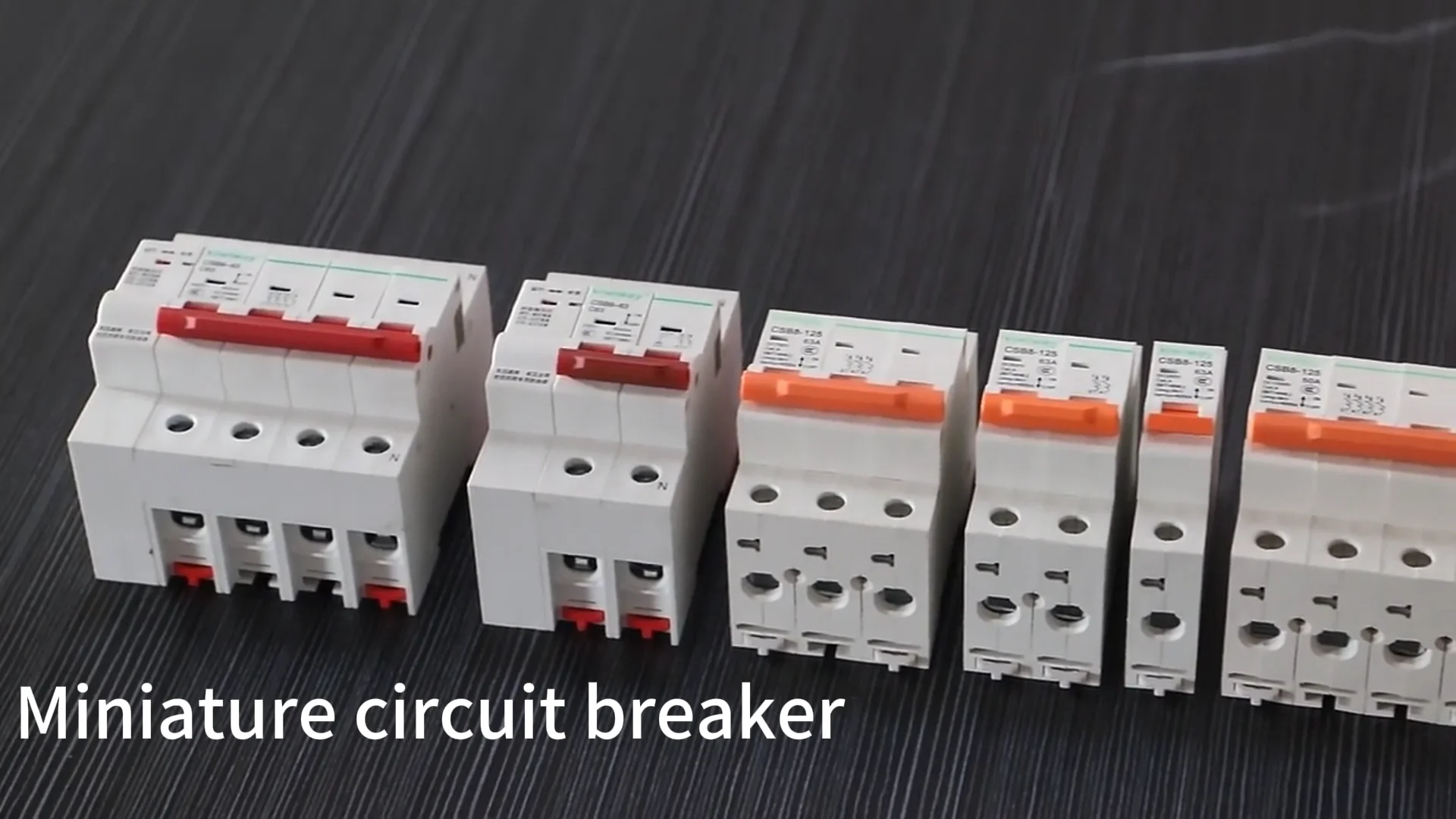 Cncsgk Dz47 Mcb Series C D Type 1p-3p Ac Dc 1a 2a 3a 4a 6a 10a 16a 20a ...