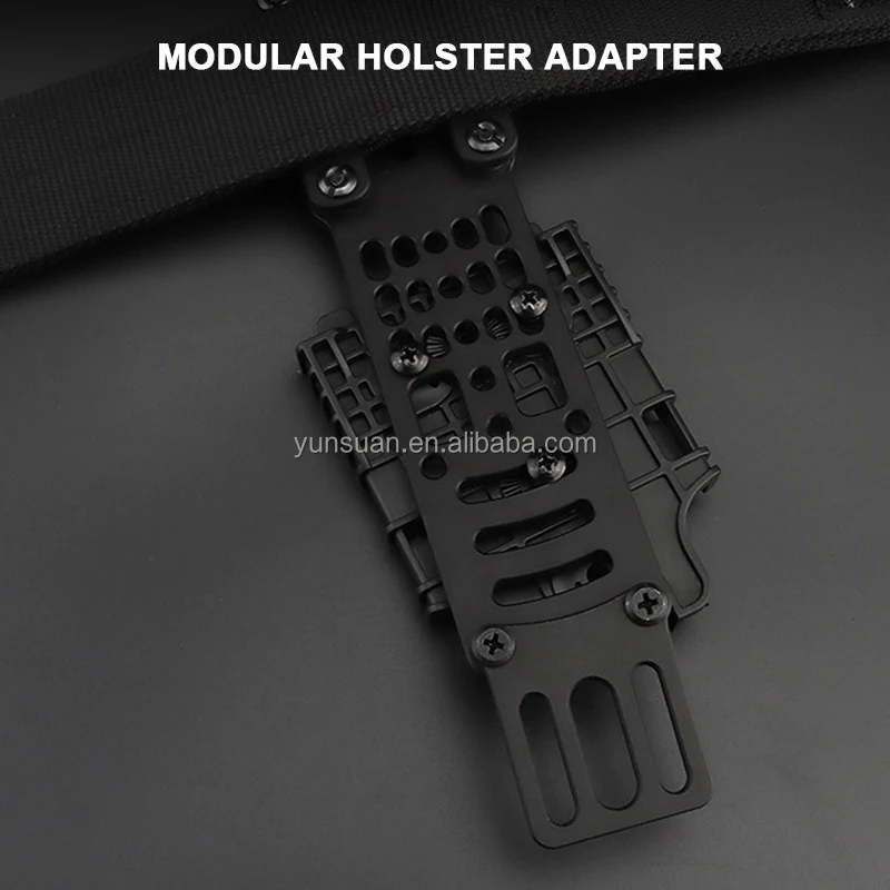 Metal Modular Holster Adapter Supports Popular Mid-ride Mode of Carry ...