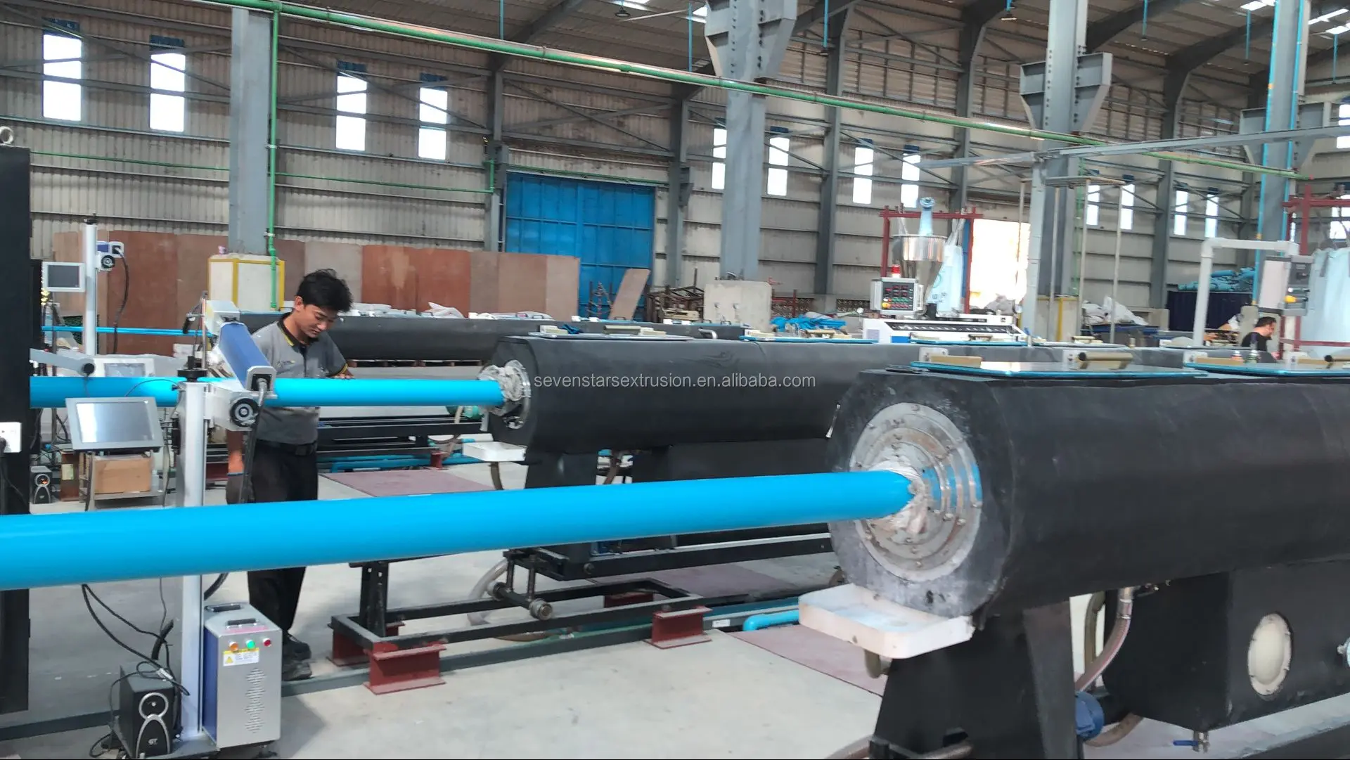 Sevenstars Pvc Water Supply Plastic Pipe Making Machine Factory Price ...