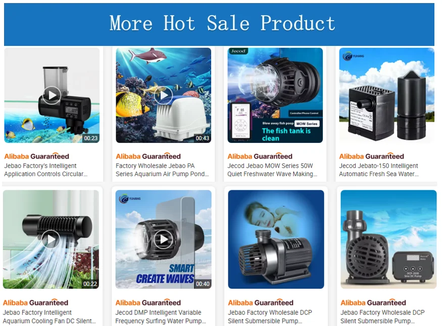 Jebao DMP-M Series DC 24V Wifi Wave Generator Pump for Freshwater and ...