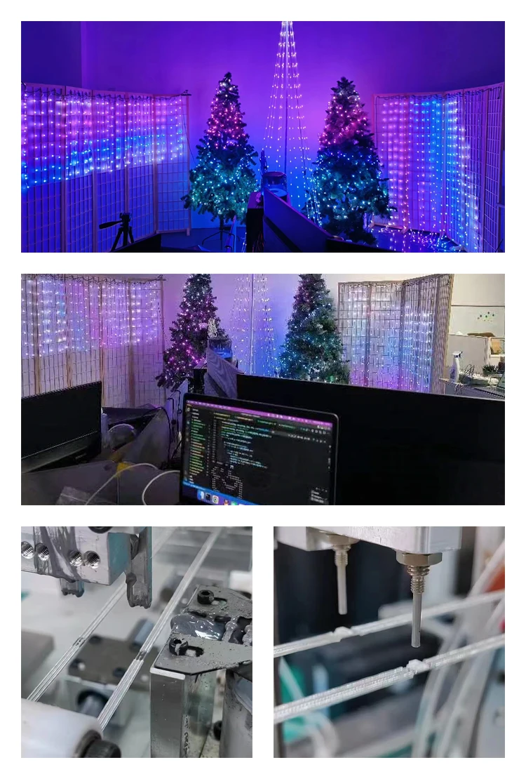 Custom Addressable Rgb Fairy Light With Remote Multicolor Changing ...
