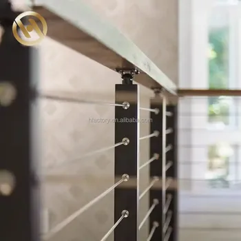 Hj Wire Cable Railing Or Indoor Modern Stainless Steel Wire Railing ...