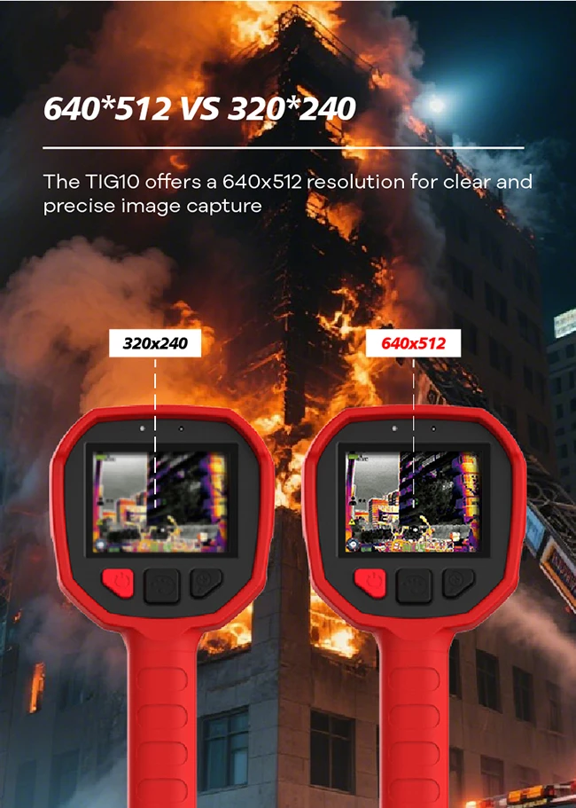 Gas Leakage Detector Firefighter Thermal Camera Search Rescue Equipment ...