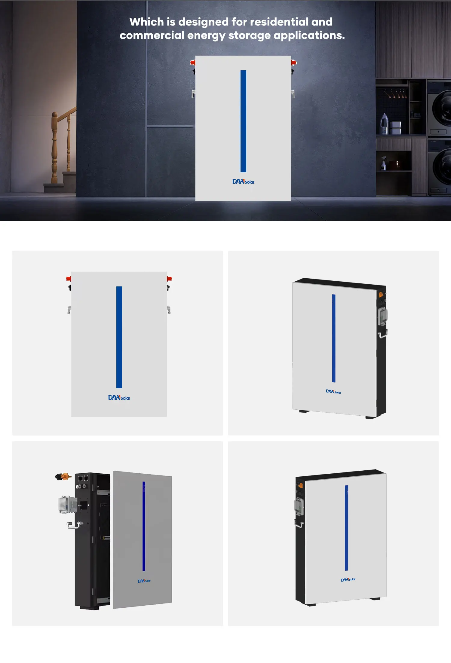 All in One Hybrid Solar Inverter with Battery deye Lifepo4 Battery 6 ...