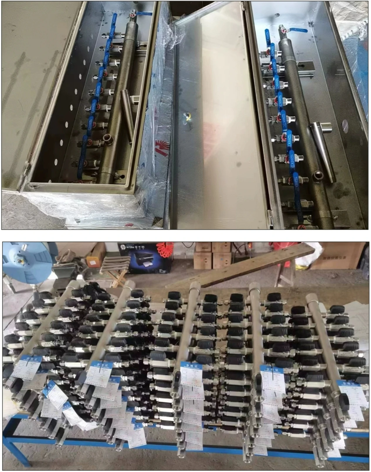 Customized Air Distribution Pneumatic Instrument - Stainless Steel