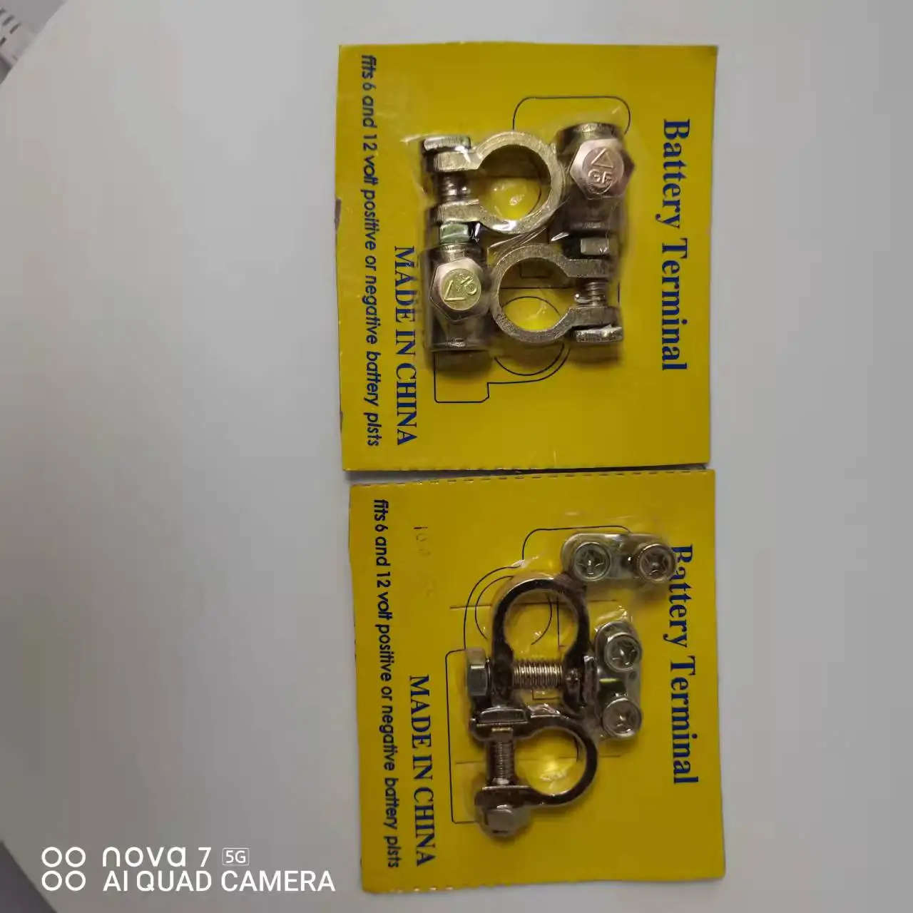 Car Battery Terminals - Durable Silver Plated Copper