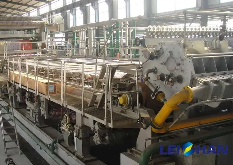 1200 Tons Per Day Full Set Cylinder Mould Paper Making Machine Kraft ...