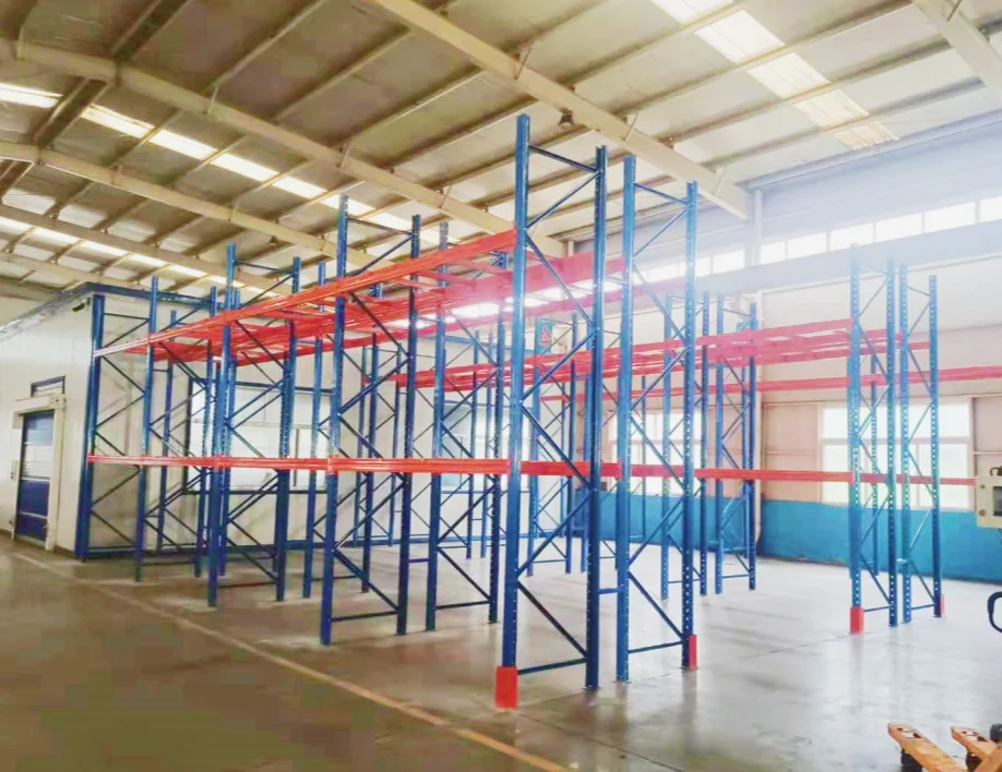 Heavy Duty Storage Racking System With Wire Desh Racking Pallet Racks ...