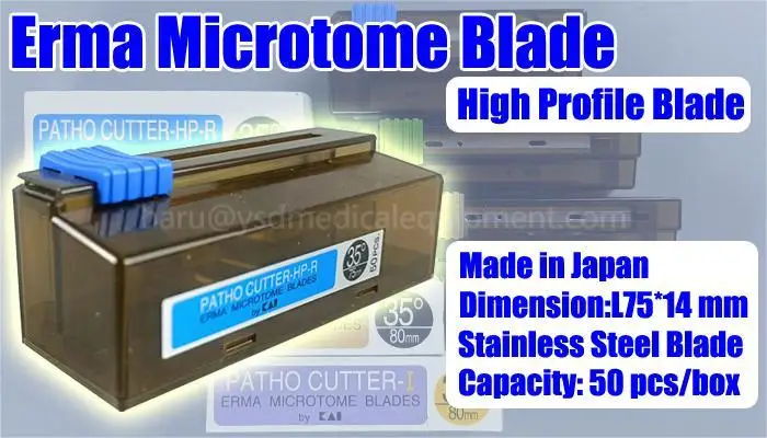 Erma Laboratory Tissue Stainless Steel Medical Scalpel Blade for ...