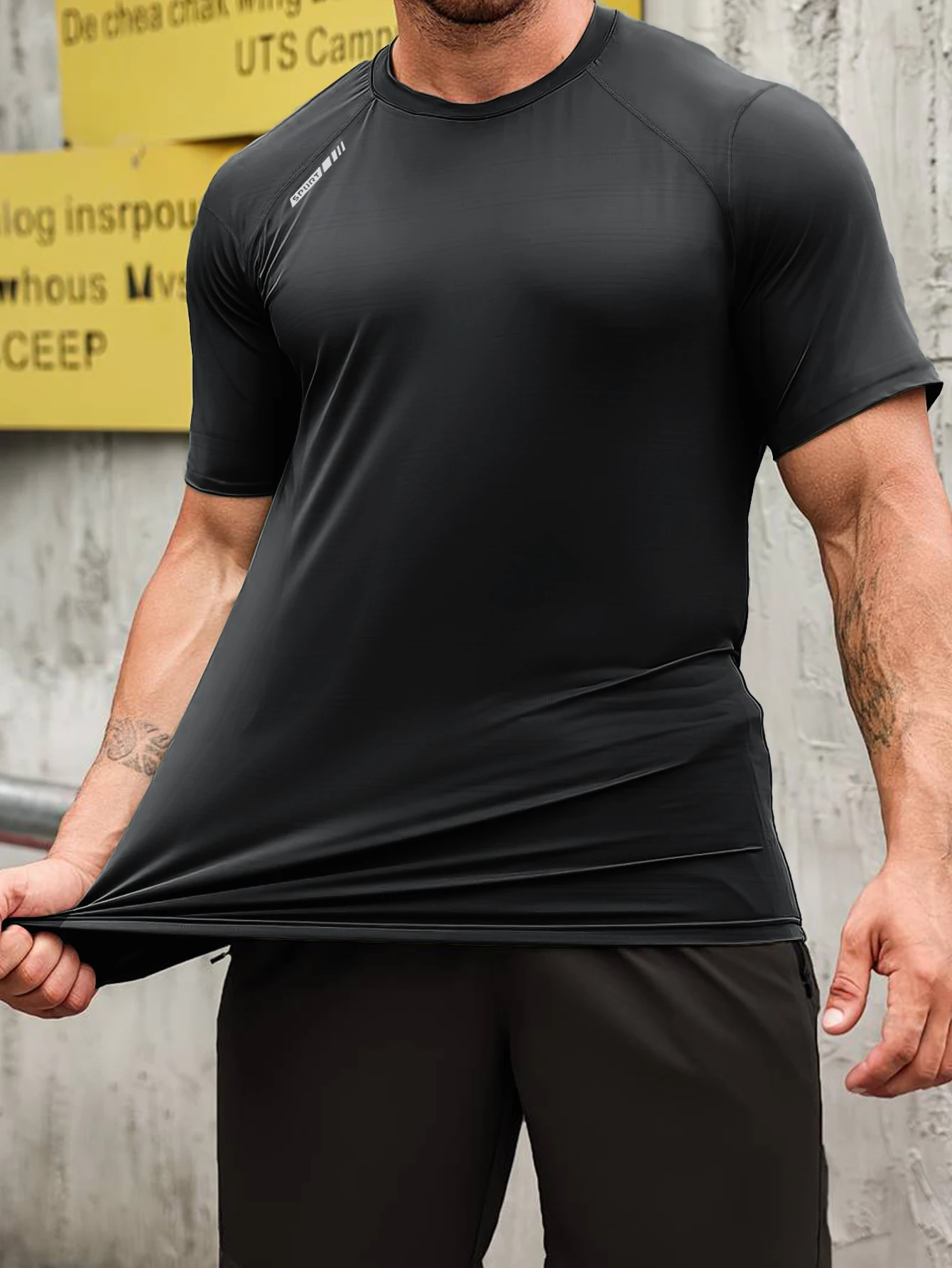 Men's Quick Dry Workout Shirts - Moisture Wicking & Eco-friendly