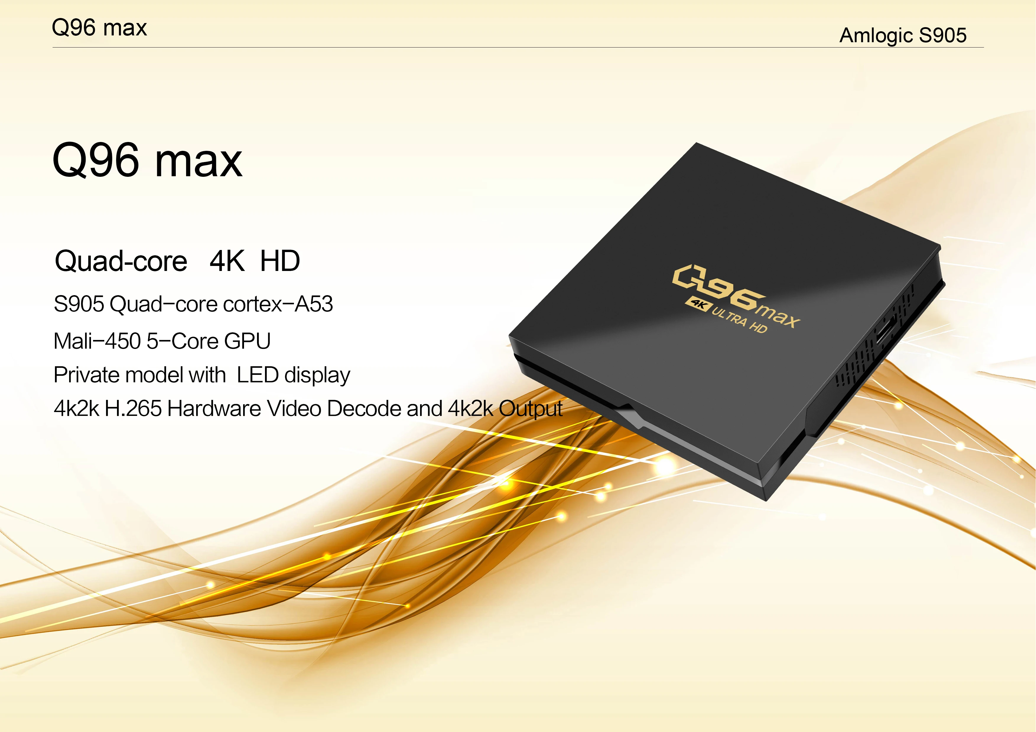 Q96 Max 2022 - Android 10 TV Box with 4K Video & Firmware Update