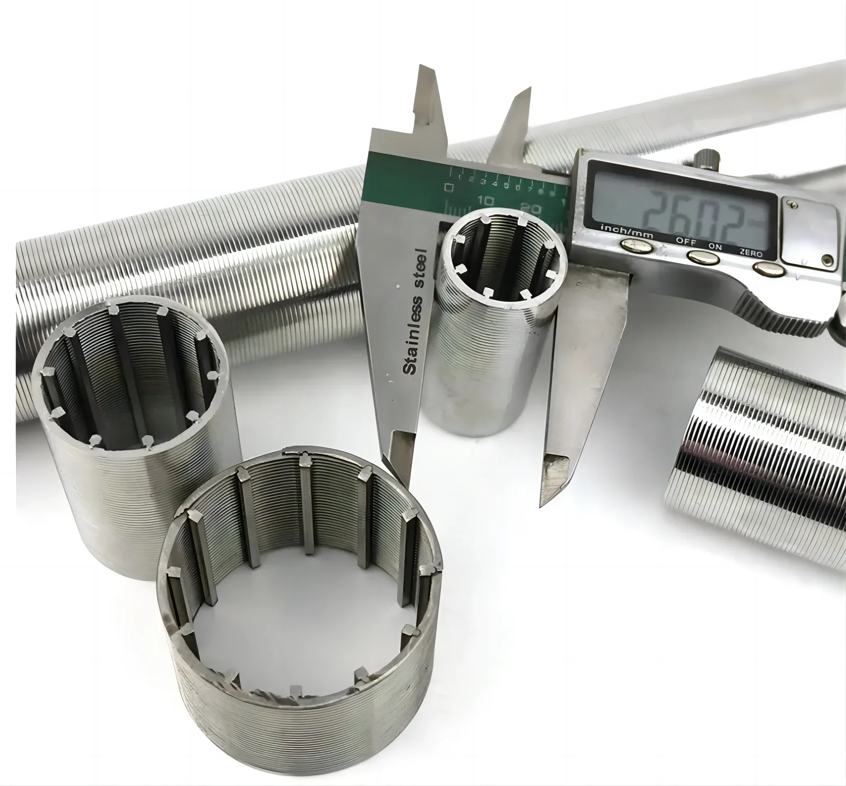 Stainless Steel Filter Wire Mesh Screen Tube Punch For Water Well ...