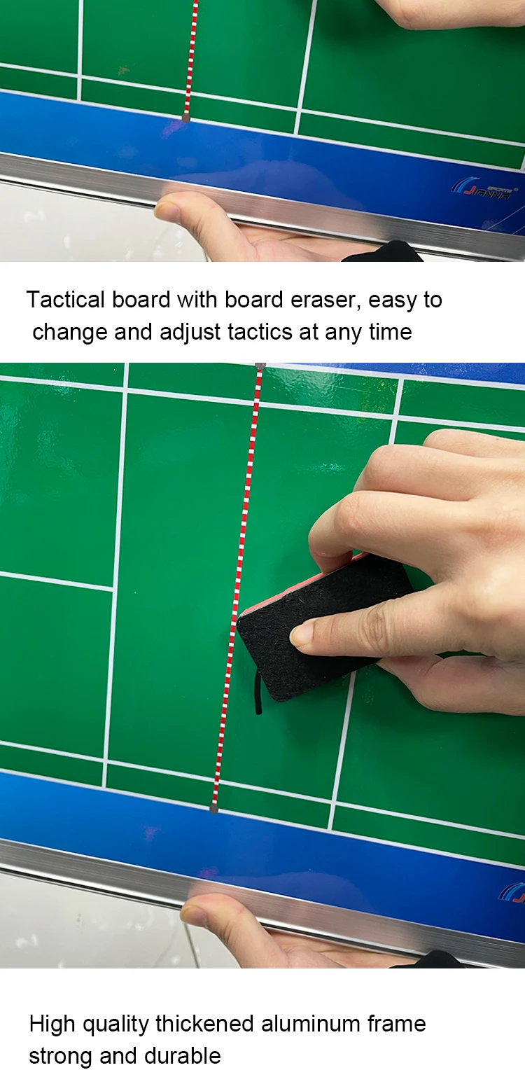 Board Badminton - Enhance Training with Magnetic Tactics