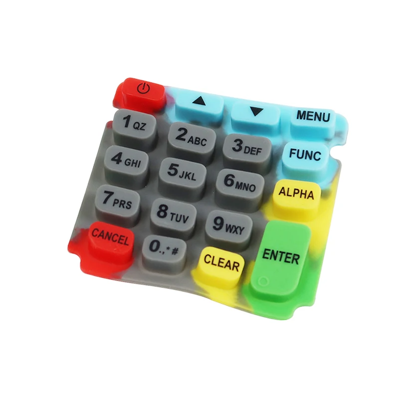 Rubber Pos Machine Keypad Replacement Pos Parts for NEWLAND NEW8210 ...