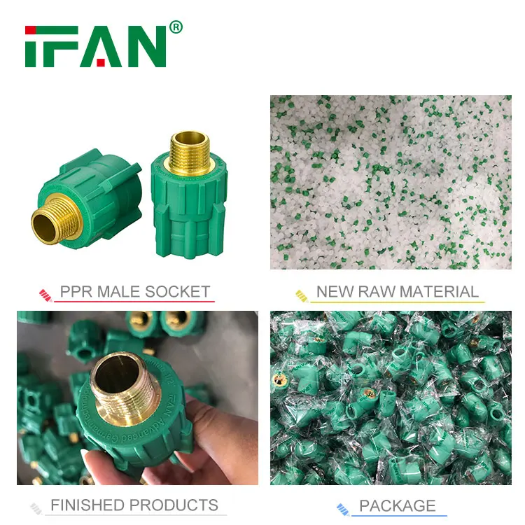 Ifanplus Ppr Many Model Pipe Fitting High Pressure Factory Price Union ...