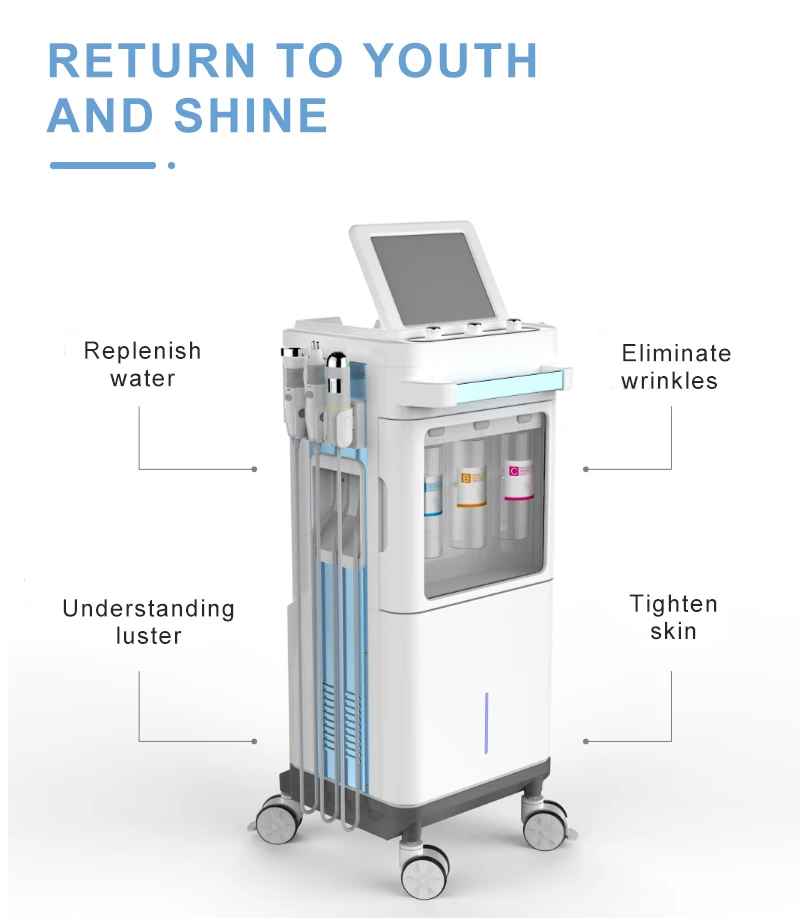 Professional Hydrofacials H202 Hydra Dermabrasion Water Facial Skin Spa ...