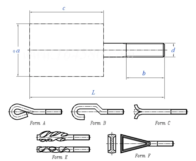 M38 Anchor Bolt Threaded Stainless Steel - Reliable Foundation