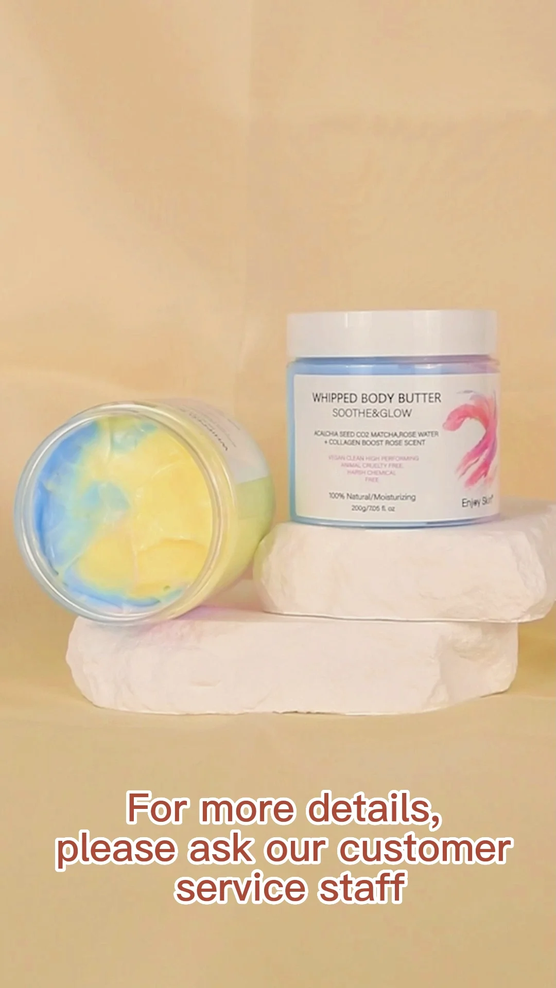 Best Private Label Organic Vegan Ice Cream Wipped Body Butters ...