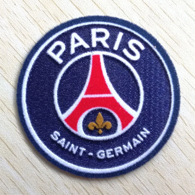 Custom Flock Printing Heat Transfer Patch Soccer Football Team Garment ...