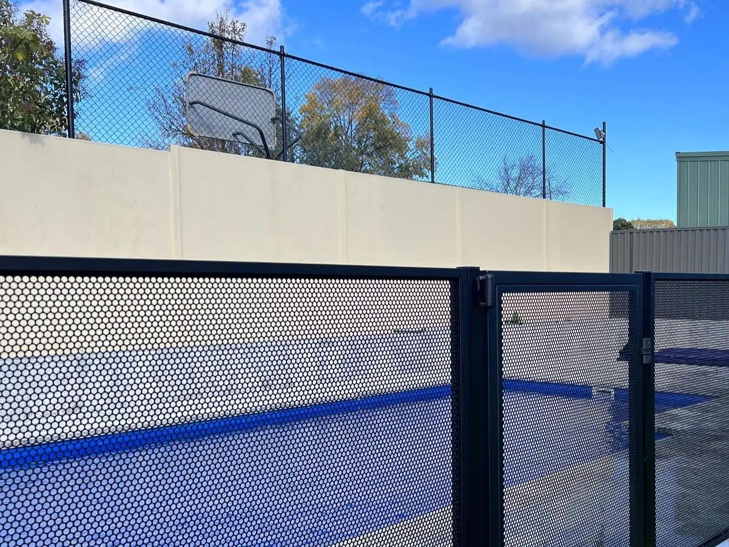 Perforated Pool Panel 2meter Kit - Durable Aluminium Mesh