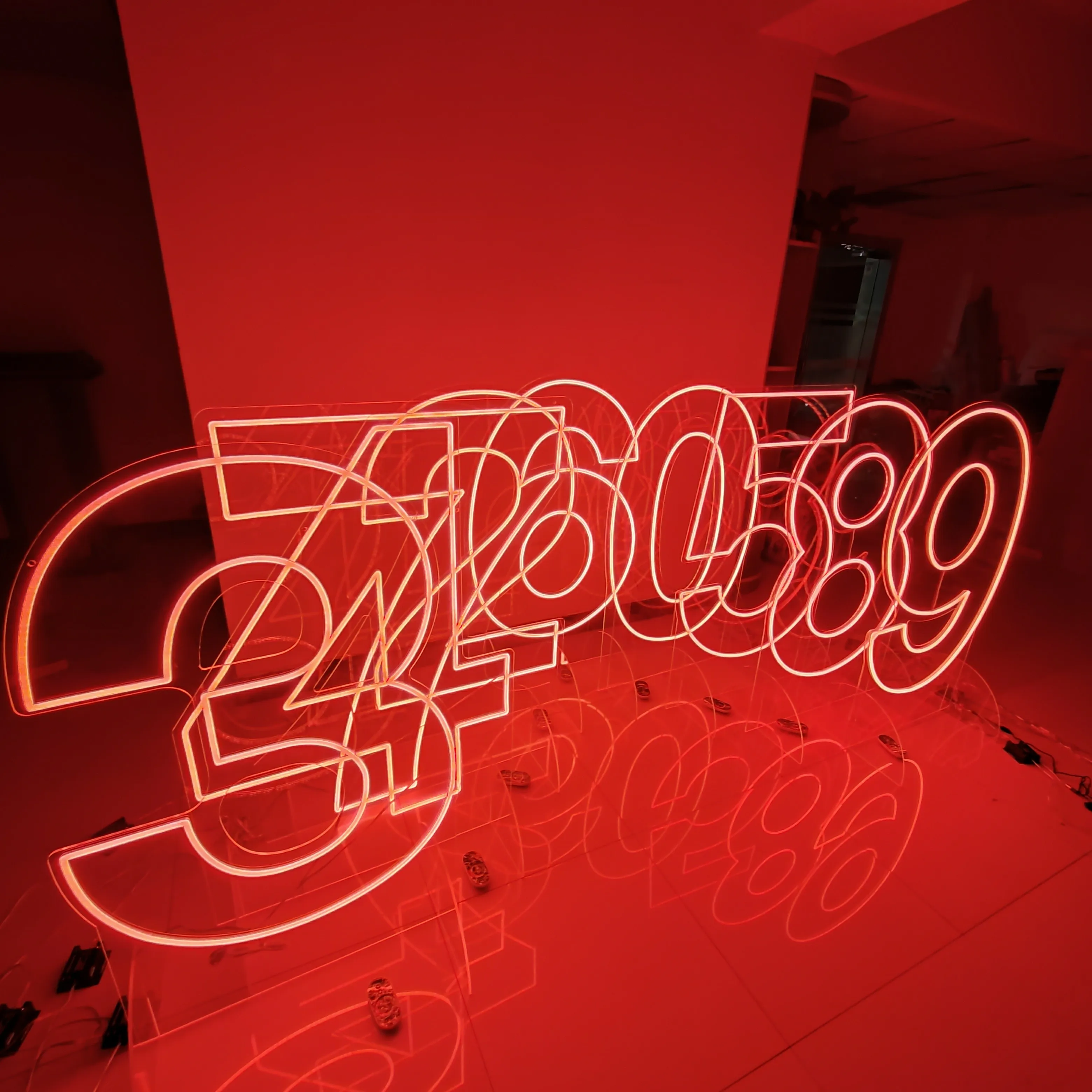 Winbo Free Shipping LED Letter Number Lights for Parties