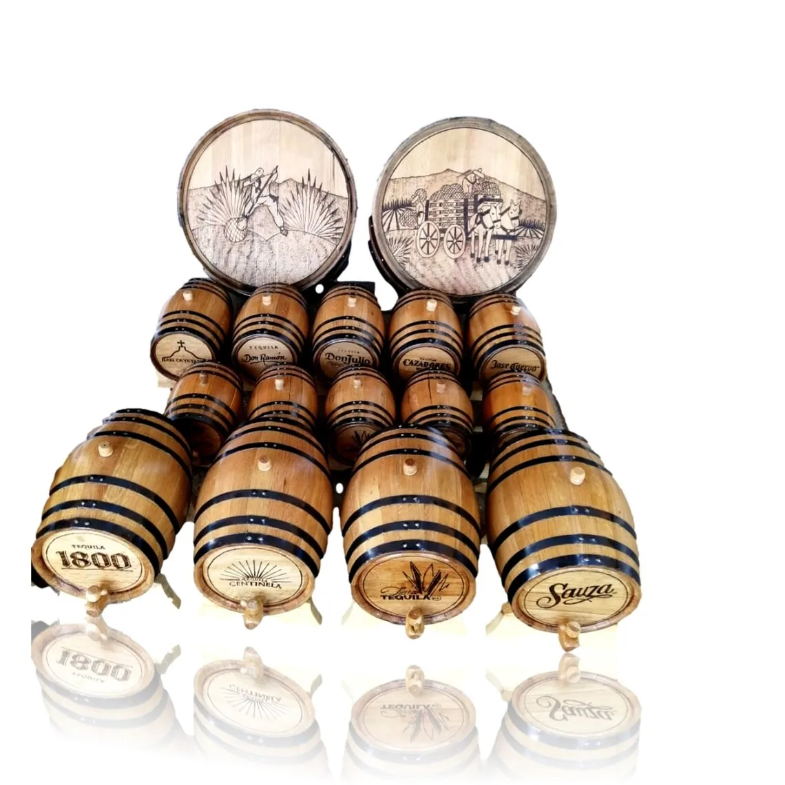 Mini 1, 2, 3, 5, 10, 20 Liter Premium Oak Whiskey Bourbon Spirits Beer ...