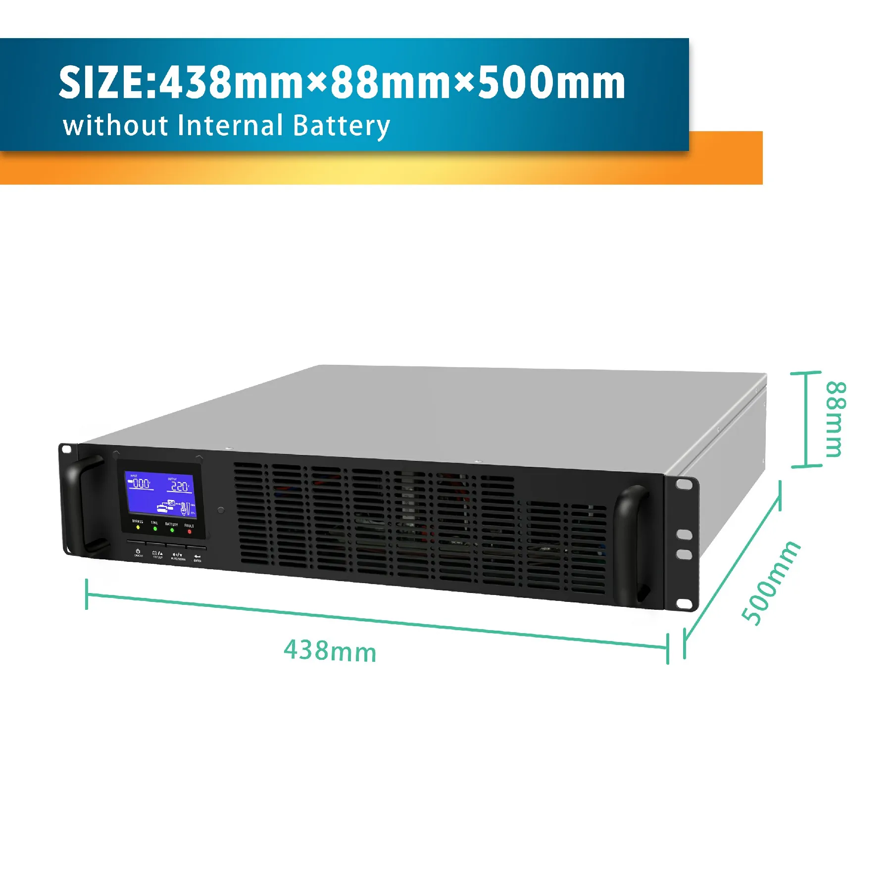 Uninterruptible Power Supplies Ups 10kva Rack Online Pure Sine Wave ...