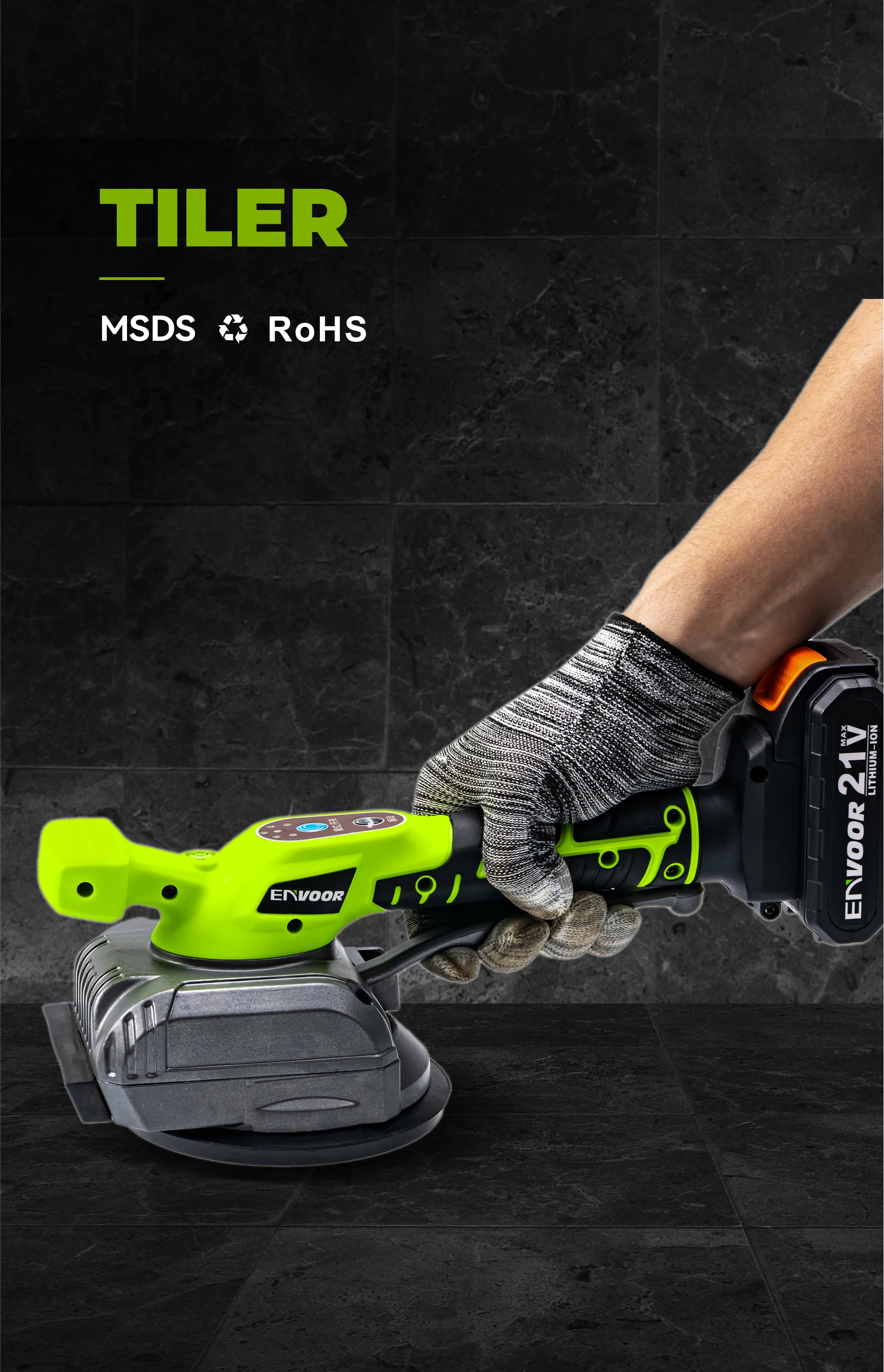 Tiles Tiling Machine - Efficient Floor Vibrator Tool