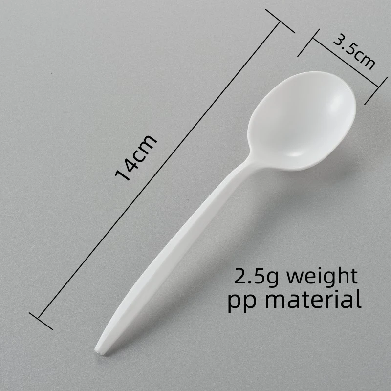 SUYANG Disposable Plastic Cutlery Set for Restaurant Takeout