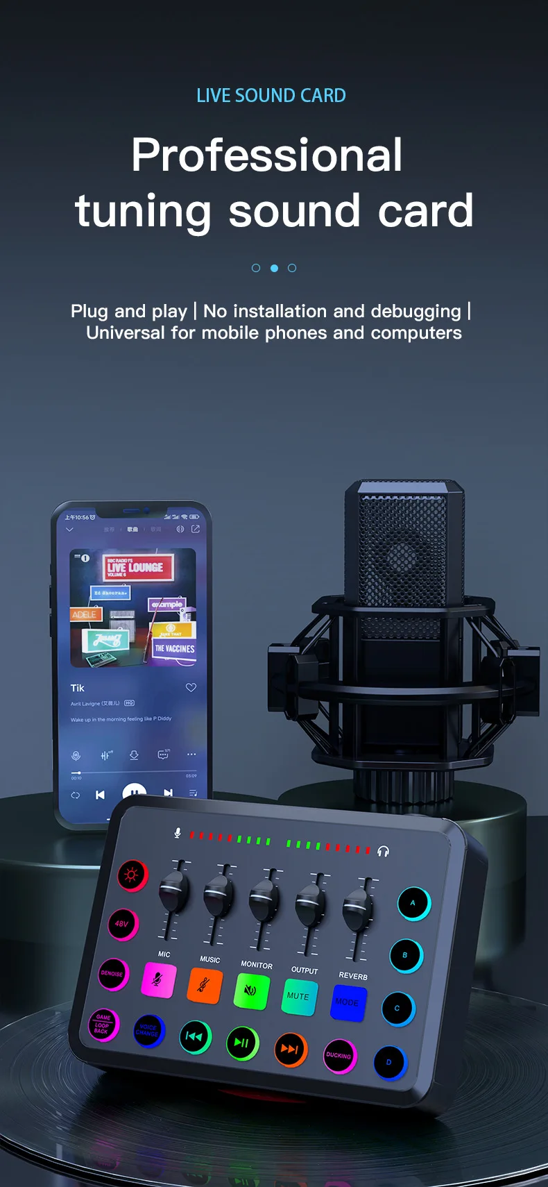 ISonger OEM Support Bm 800 Microphone Studio Condenser Microphone Kit ...