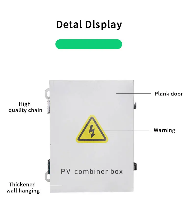 Electric Bus Bar Metal Plastic Junction Box Dc Combiner Distribution ...