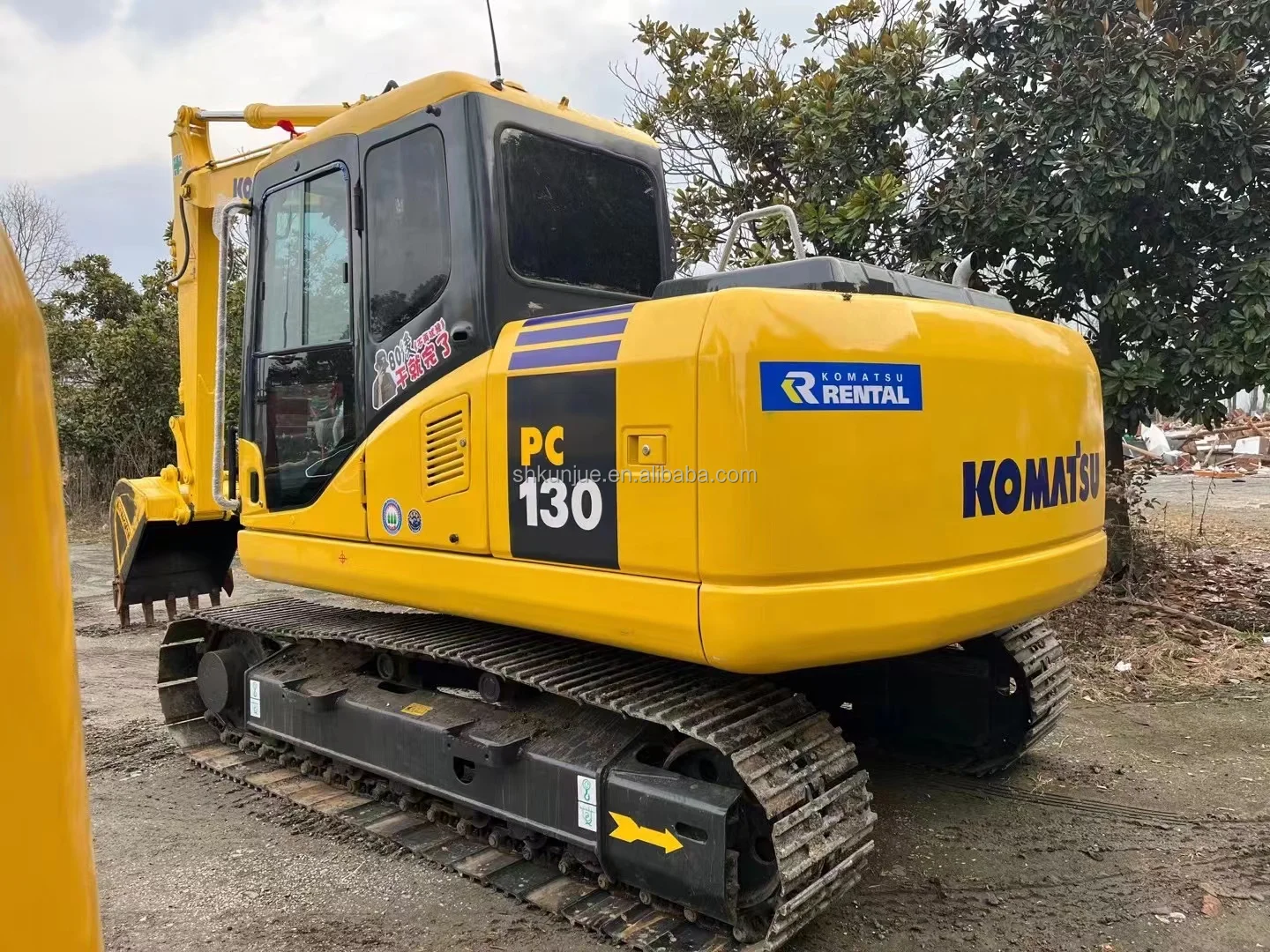 Used Excavators Original Komatsu Pc130 Crawler Excavator For Sale ...