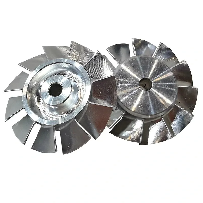 Cnc 5 Axis Impeller Turbine Blade Compressor Wheel Mechanical Aircraft Aviation Cnc Machining ...