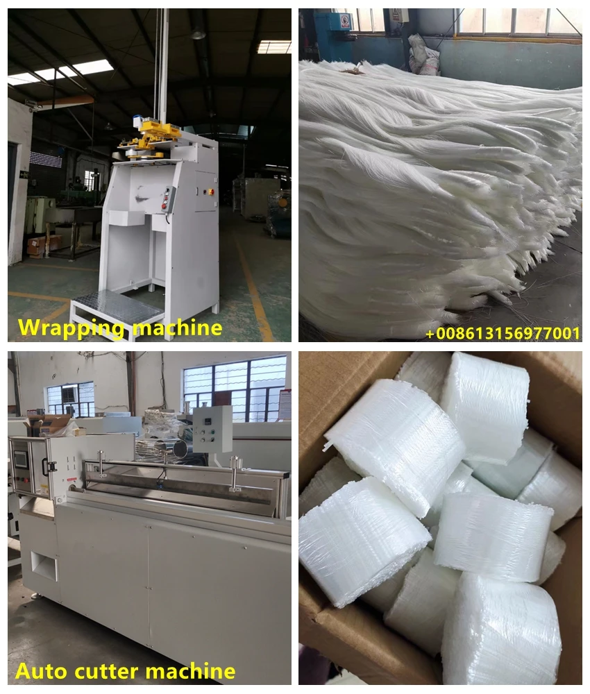 Embossing PP Concrete Reinforced Fiber Making Machine Plastic pp Fiber ...