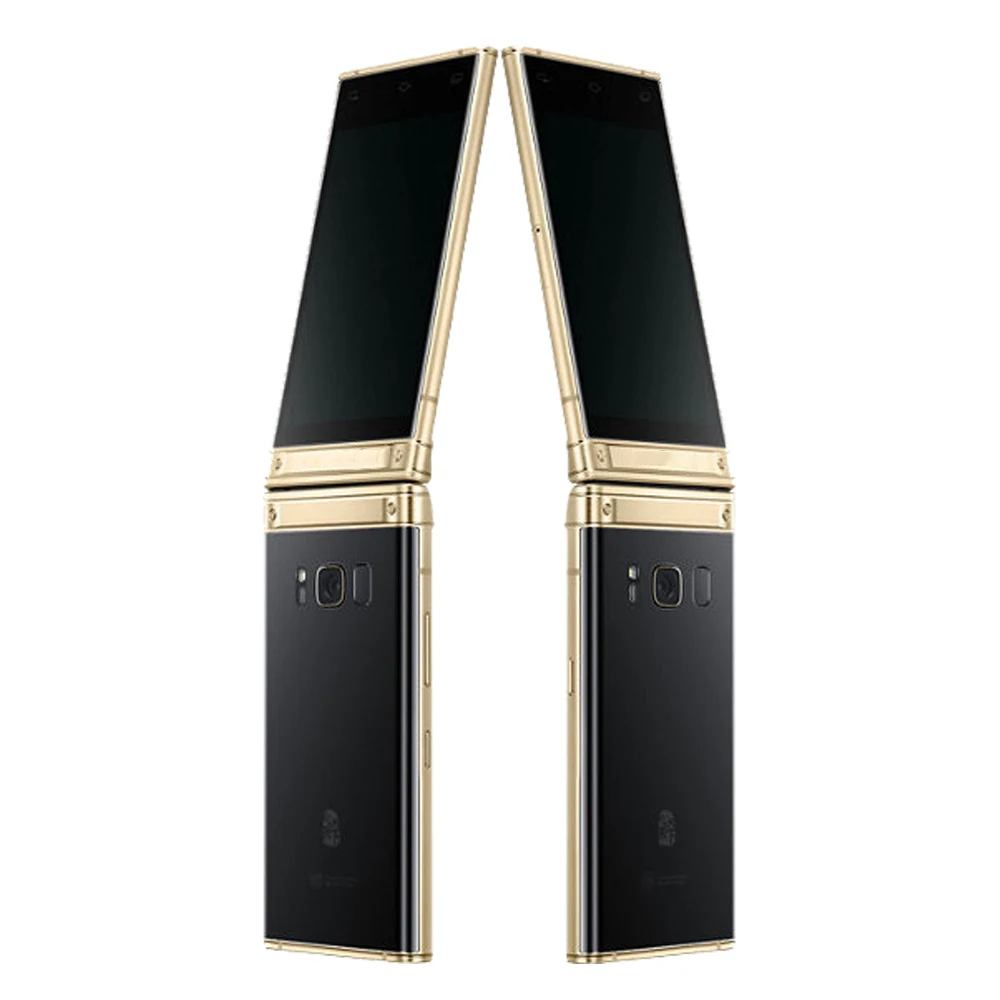 For Samsung Galaxy W2018 4g Lte Mobile Phone 4.2 Inches Amoled Phone Snapdragon 835 Octacore ...