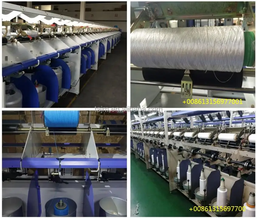 250b Large Package Yarn Twisting Machine/tfo Twisting Directly Cabling ...