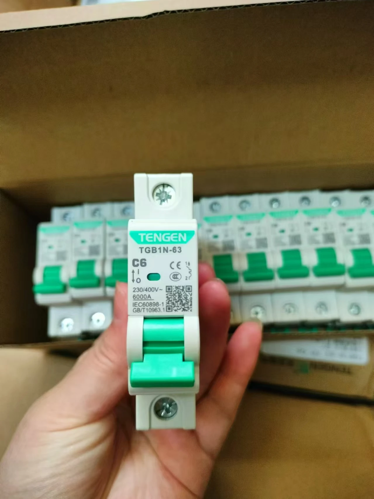 TENGEN MCB Air Switch TGB1N-63 4p C63 - Reliable Protection