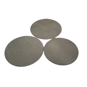 Stainless Steel Wire Mesh Sintered Filter Disc Screen Pack Filter Mesh ...