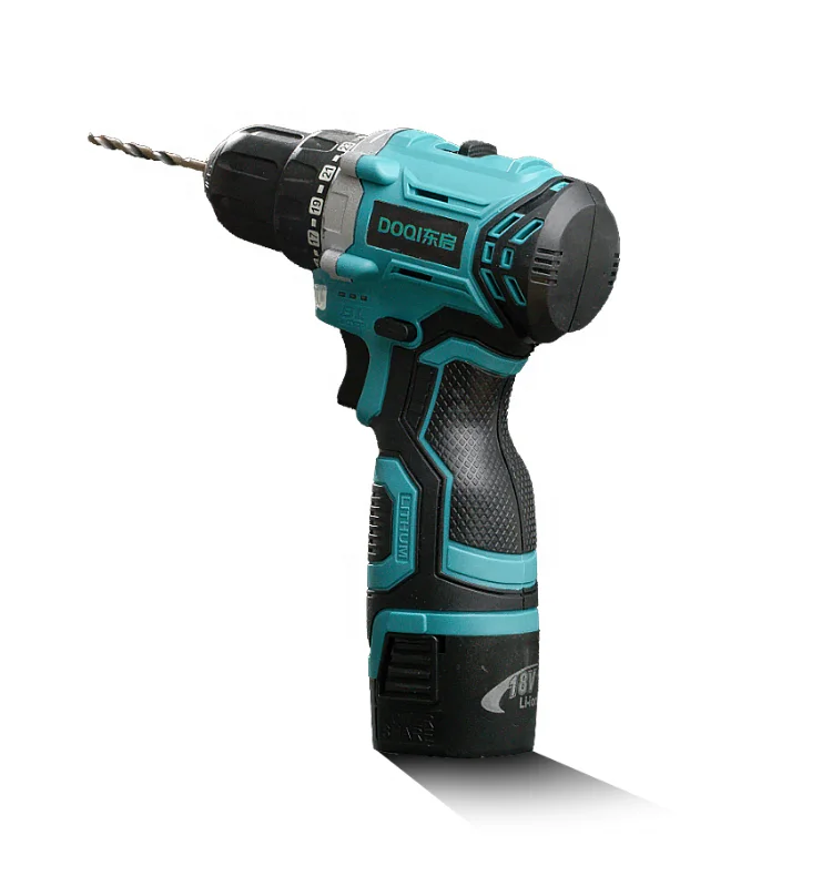 18v Lithium Ion Portable Cordless Electric Screwdriver Mini Hand Drill ...