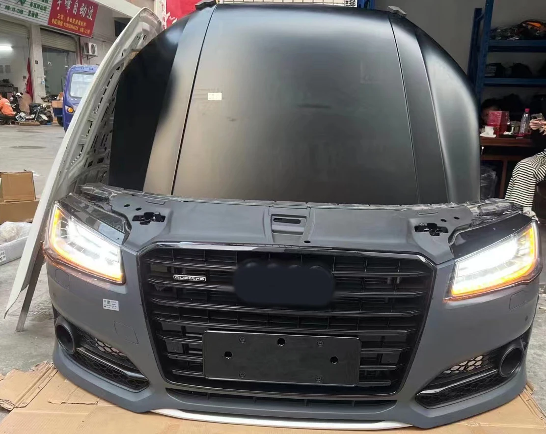 Hot Selling High Quality Original Car Front Bumper Components For Audi A3 A4l A5l A6l A7l A8l ...